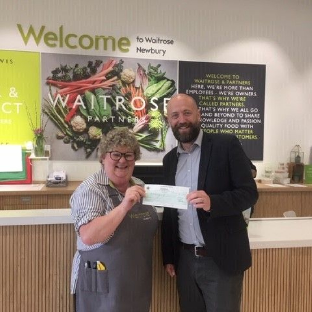 The Castle School - Thank you to Waitrose Partners, Newbury
